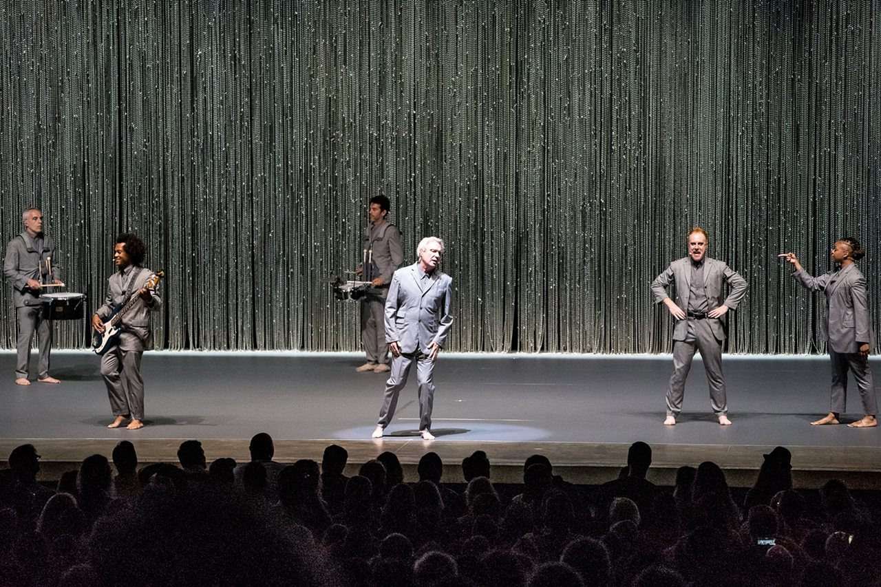 PHOTOS: David Byrne of the Talking Heads Performs at Cincinnati's PNC ...
