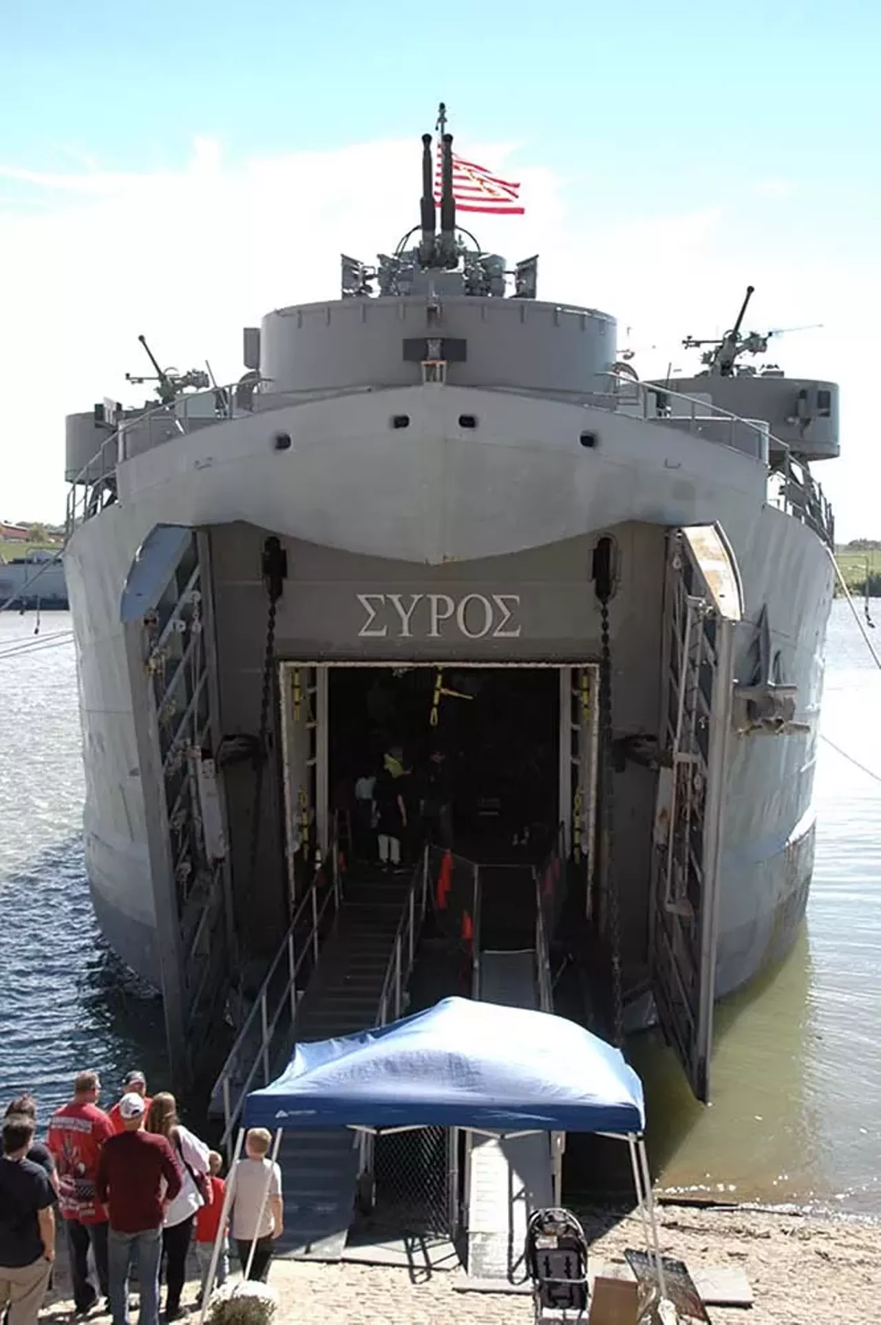 See Inside the World War II-Era Ship Docked at Sawyer Point