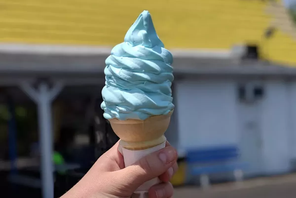 The True-Blue Story Behind Cincinnati's Blue Creamy Whip