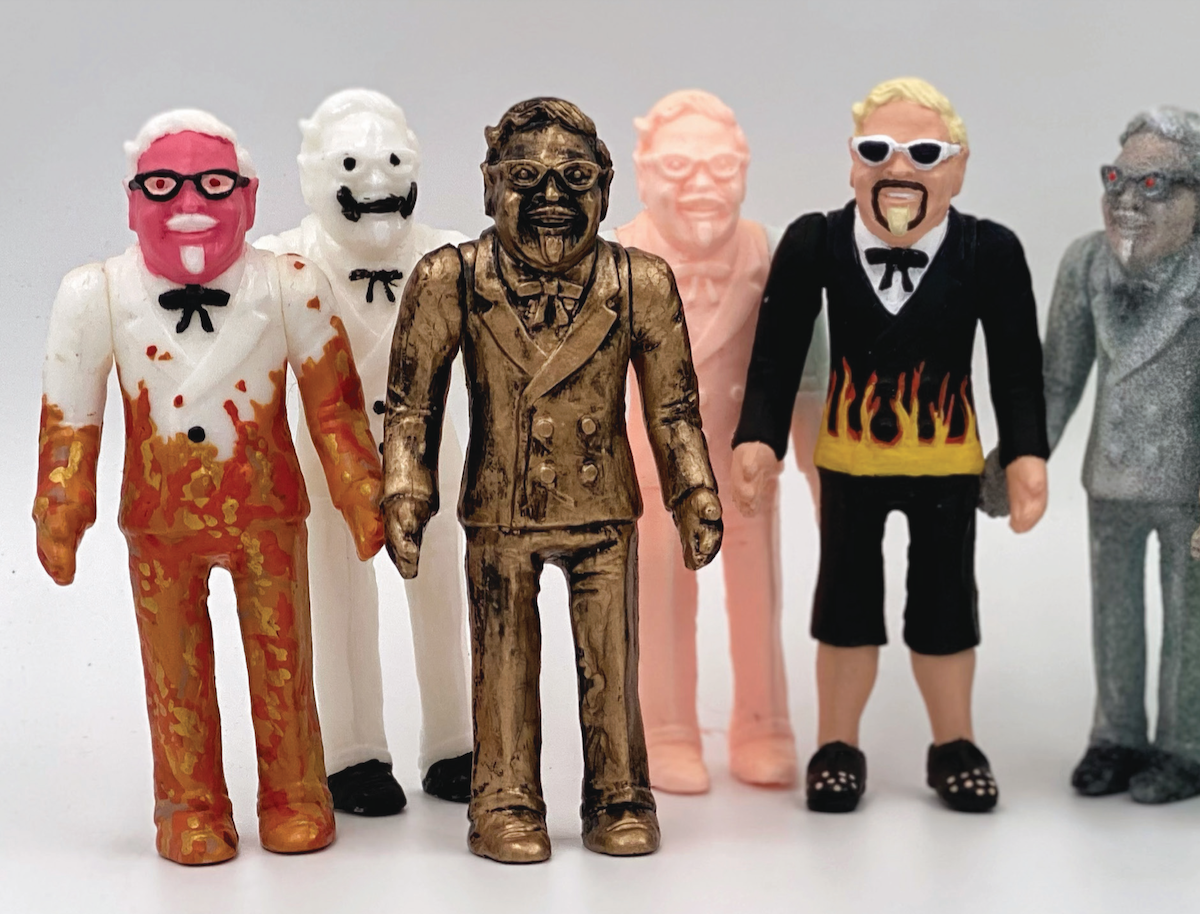 Covington Toy Shop Earth to Kentucky Showcases Colonel Sanders Action ...