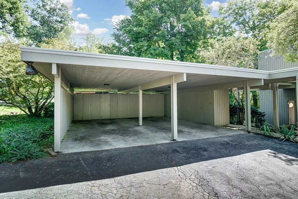 Inside a Midcentury Modern Time Capsule Home For Sale in Anderson Township