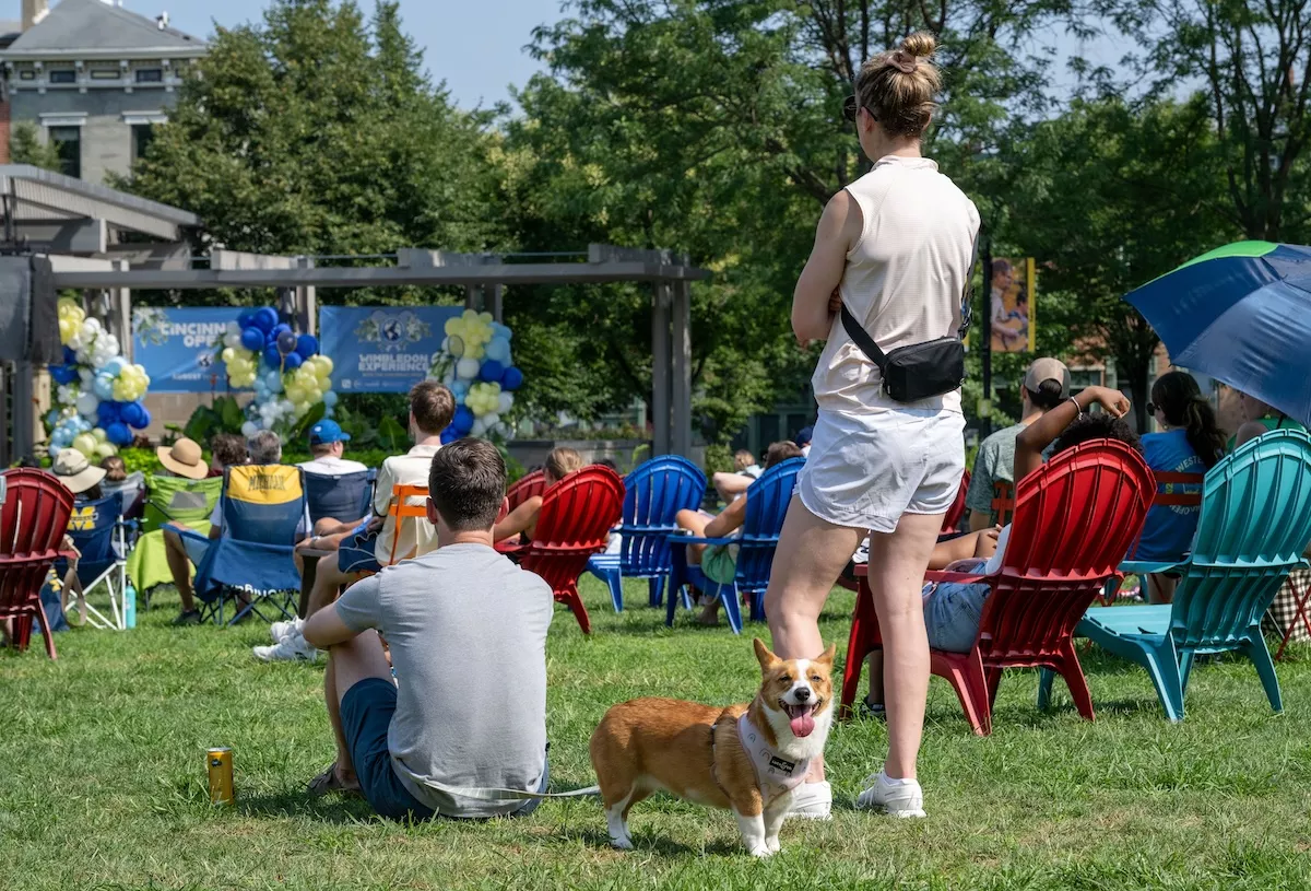 Photos: Inside the Wimbledon Watch Party in Cincinnati