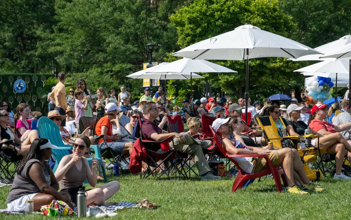 Photos: Inside the Wimbledon Watch Party in Cincinnati